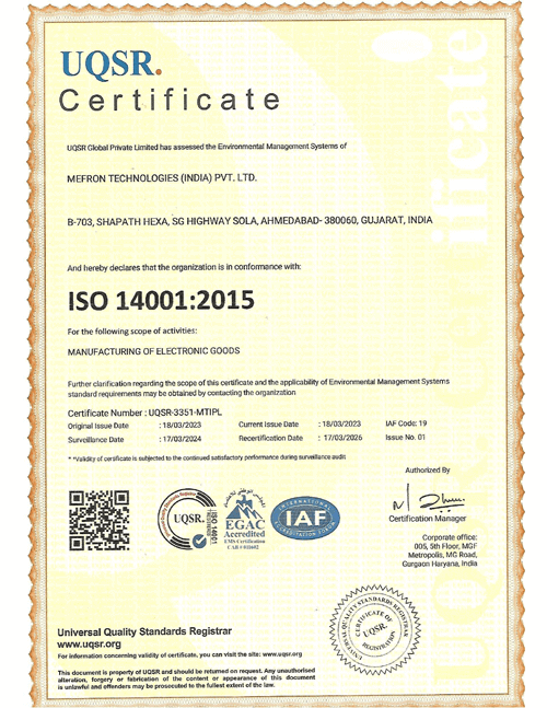 About Us - Mefron Technologies