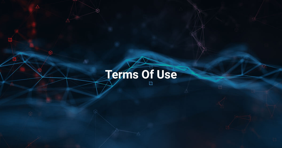 Terms Of Use